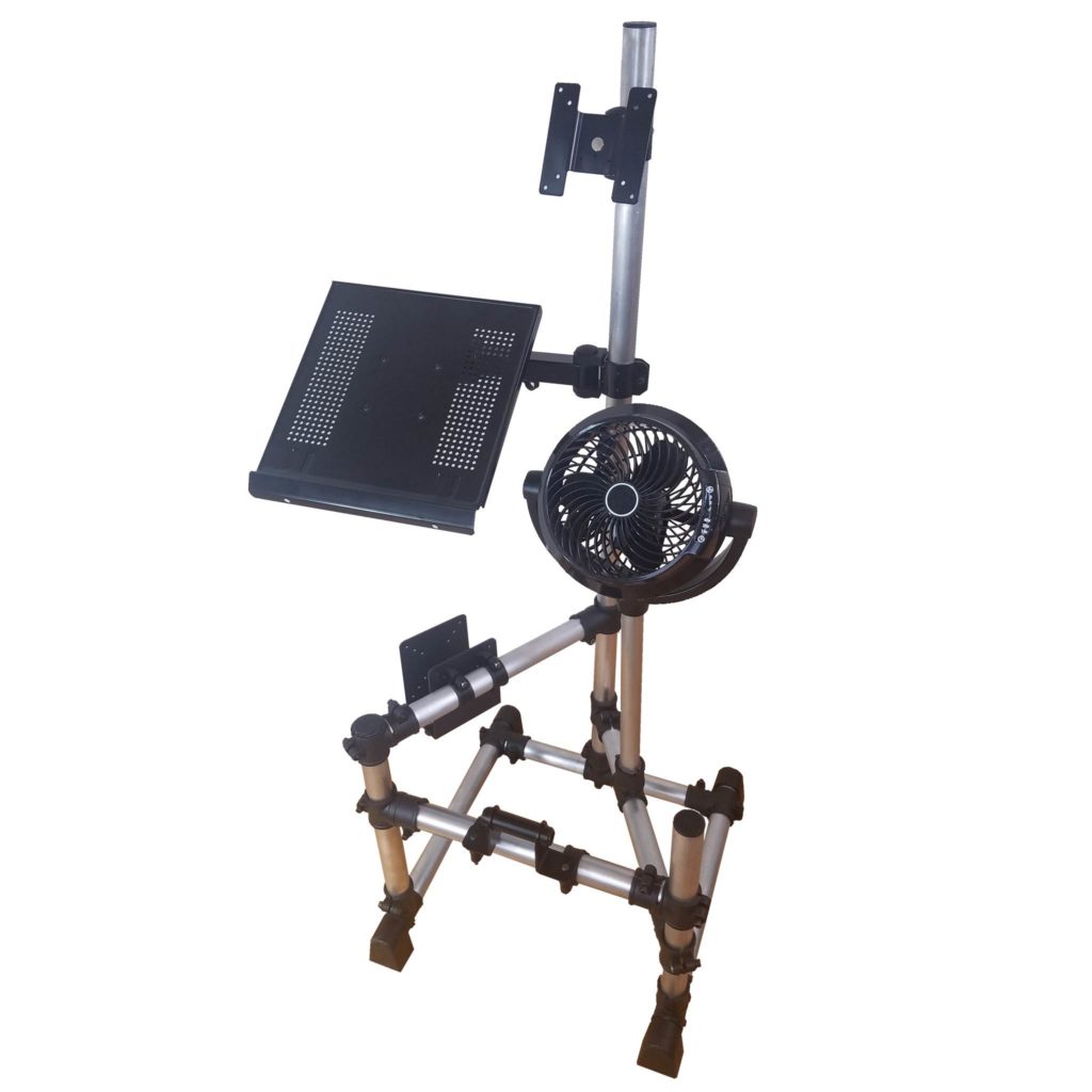 TrainerCom TC21-BRT48MC-FT15, Maxi-Cave Rack with Fan, Fork and ...